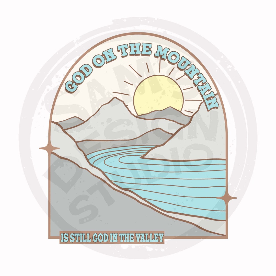 Christian Png , God on the Mountain , Sublimation Designs , Graphic for ...
