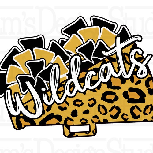 Wildcats Megaphone Leopard Print PNG Cheer Sublimation - Etsy