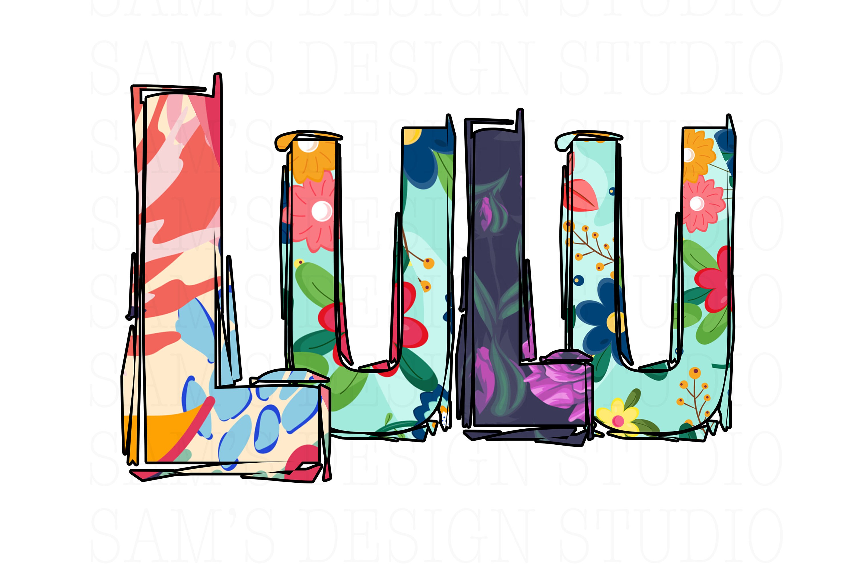 Lulu Sublimation PNG Lulu Sublimation Designs Downloads - Etsy