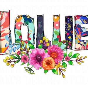 Lollie PNG Lollie With Flowers Sublimation Designs - Etsy