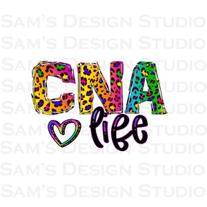 CNA Life Png , Certified Nursing Assistant Sublimation Designs - Etsy