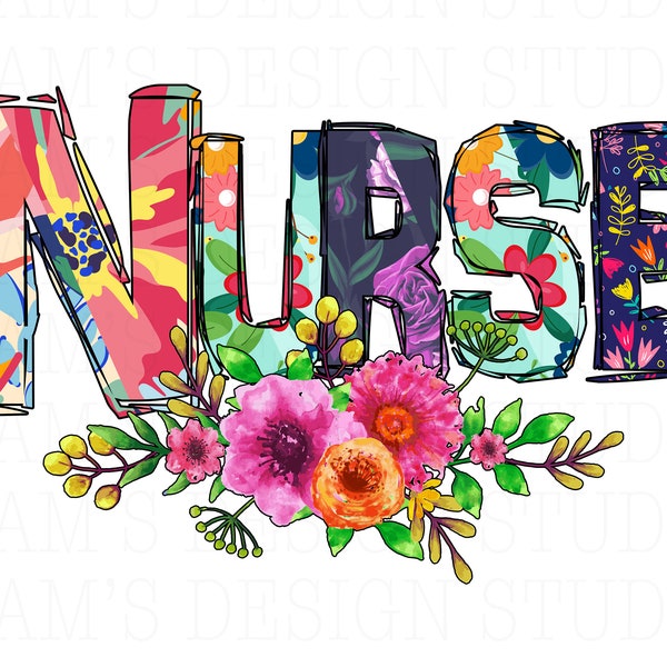 Nurse Sublimation Designs Downloads - Etsy