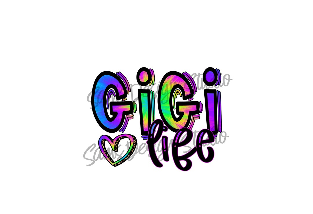 Mother's Day Png , Gigi Life , Sublimation Designs - Etsy