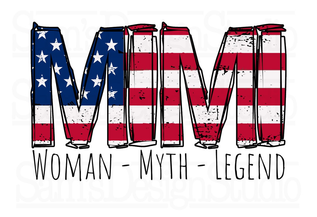Mimi 4th of July Png / Mimi Sublimation Designs / Mimi American Flag ...