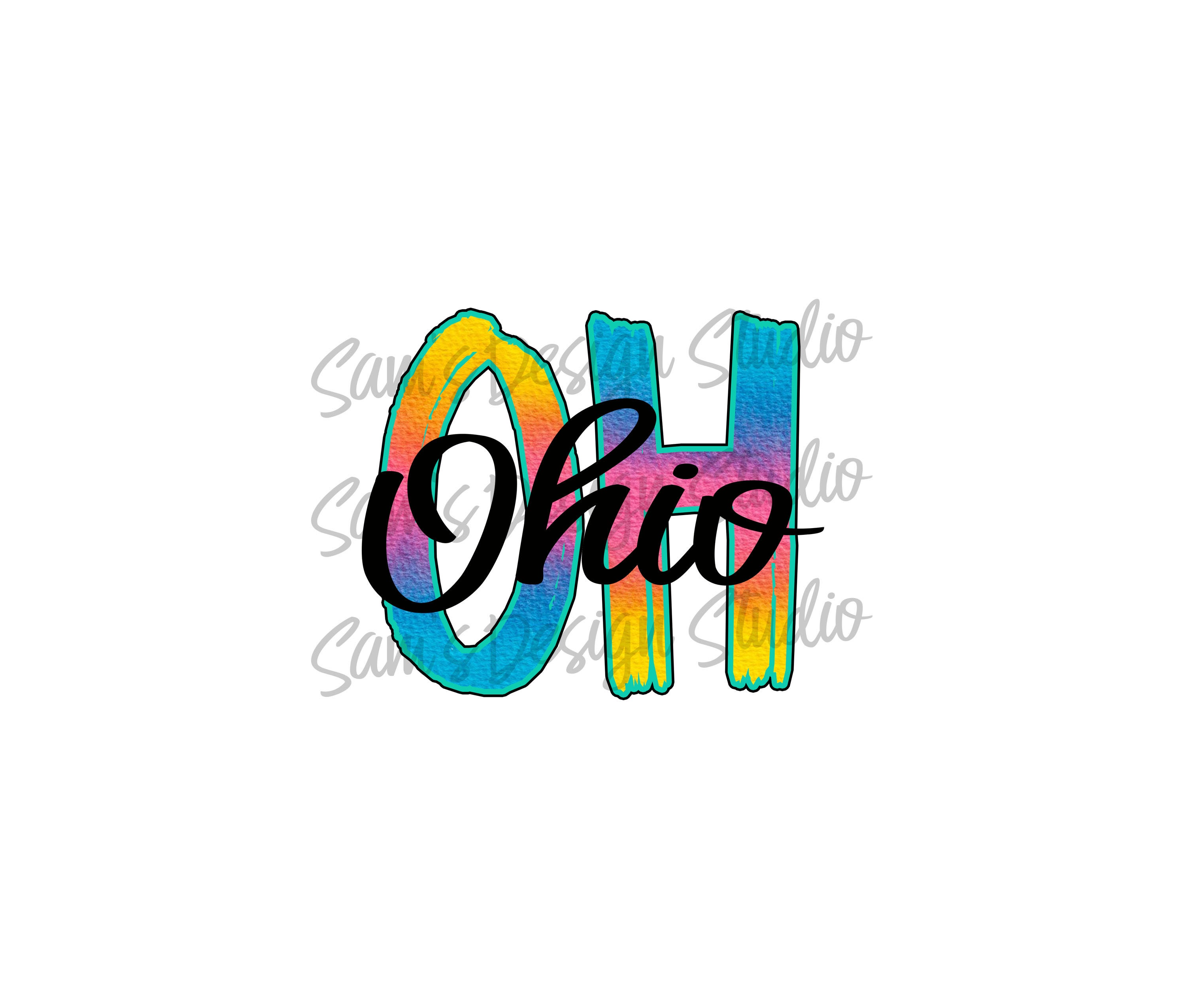 Ohio PNG Digital Download Digital Design Sublimation | Etsy
