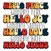 Retro Christian Png , Jesus Png , Hello Peace Hello Joy Hello Love ...