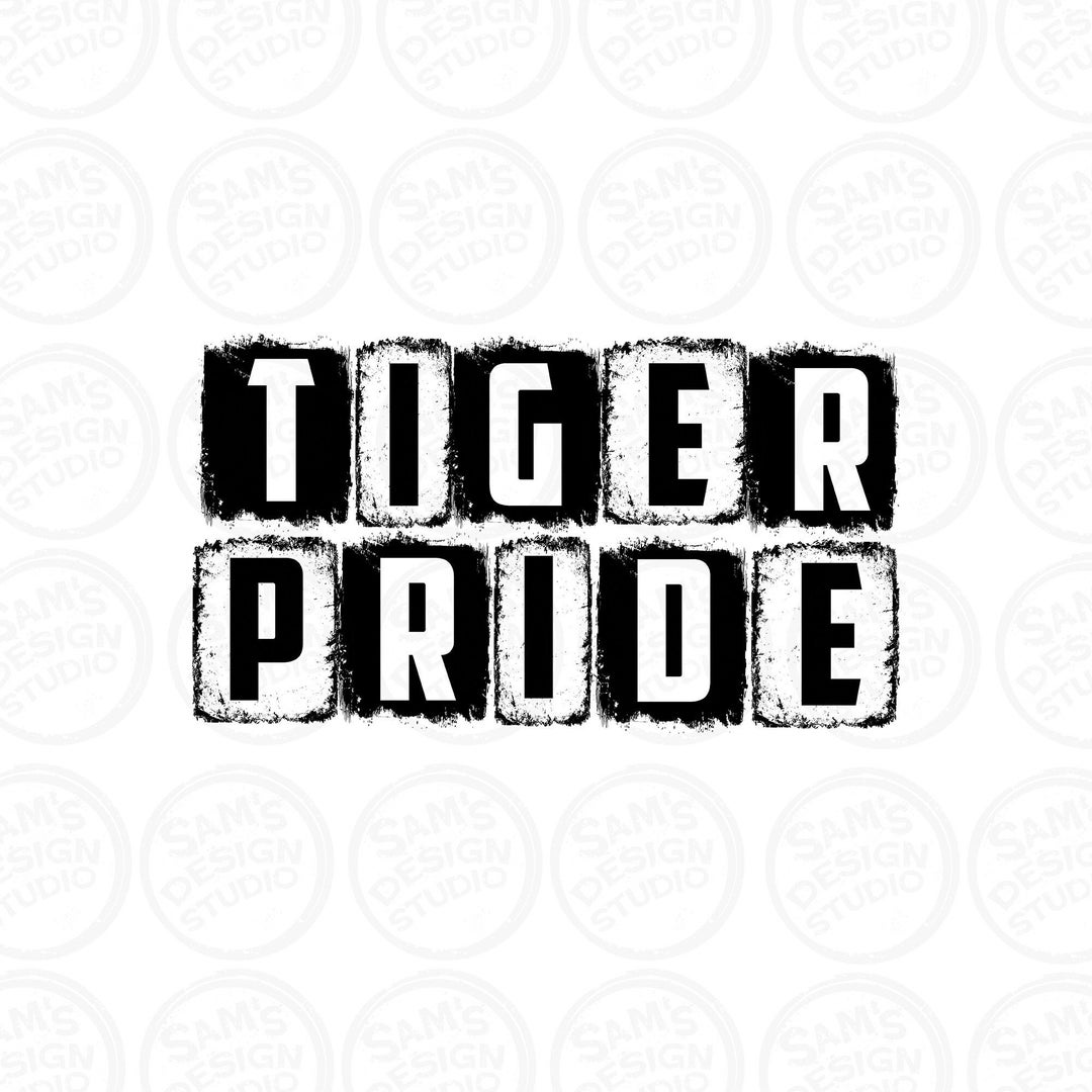 Tiger Pride Png , Sublimation Designs - Etsy