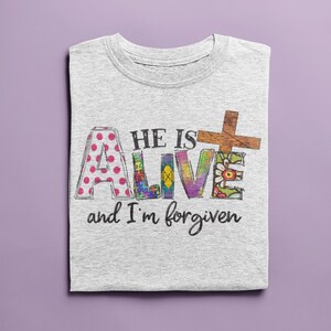 He is Alive PNG , Sublimation Designs Download , Easter PNG , Easter ...