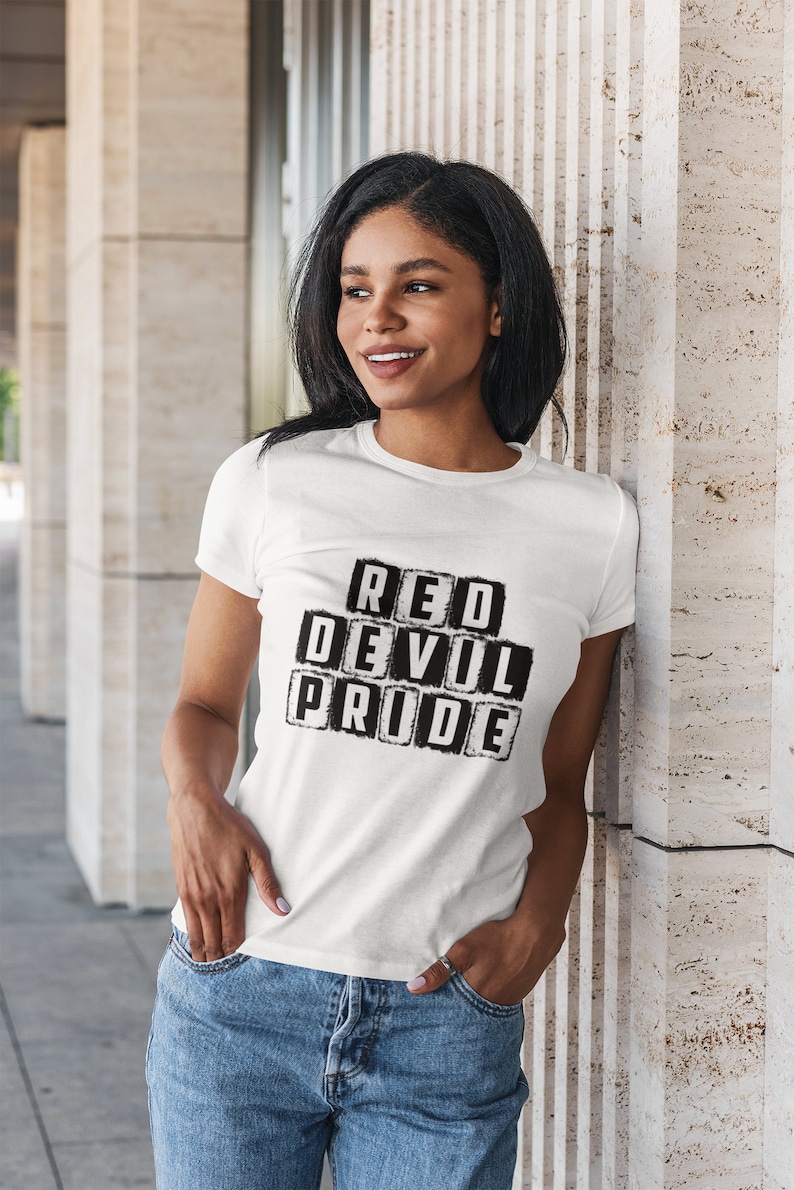 Red Devil Pride PNG Team Spirit Sublimation Designs - Etsy