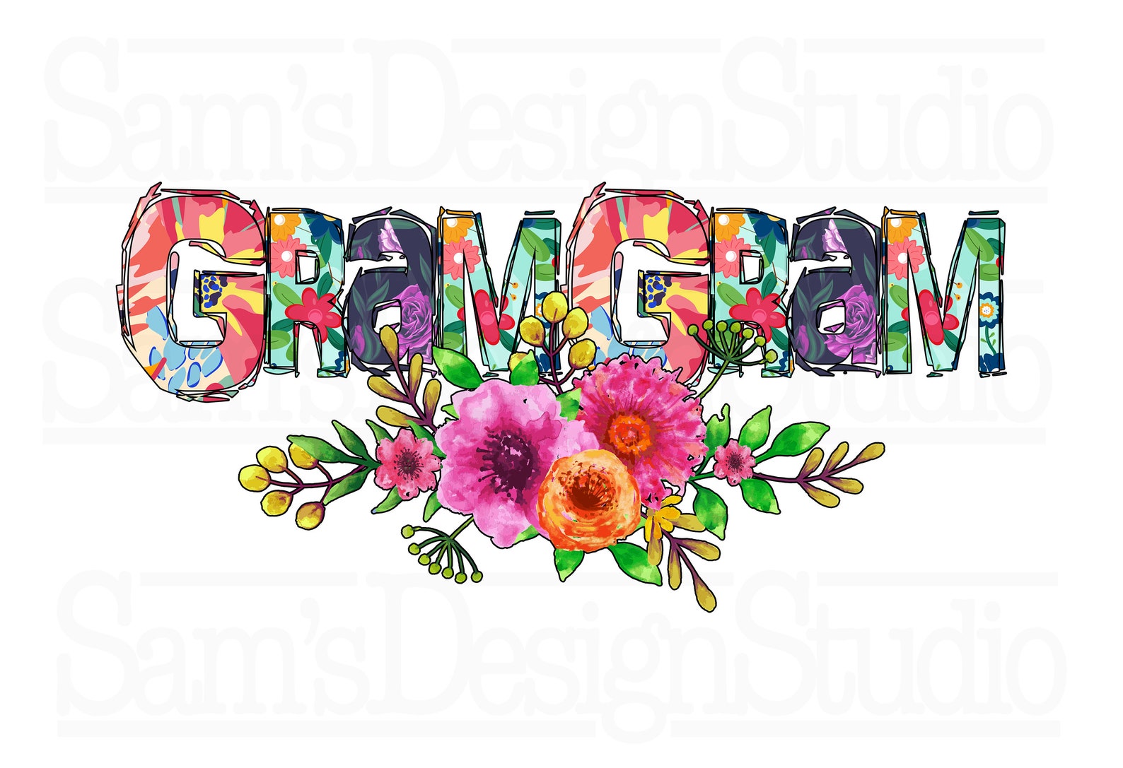 Gramgram PNG Gram Gram Sublimation Designs Downloads - Etsy