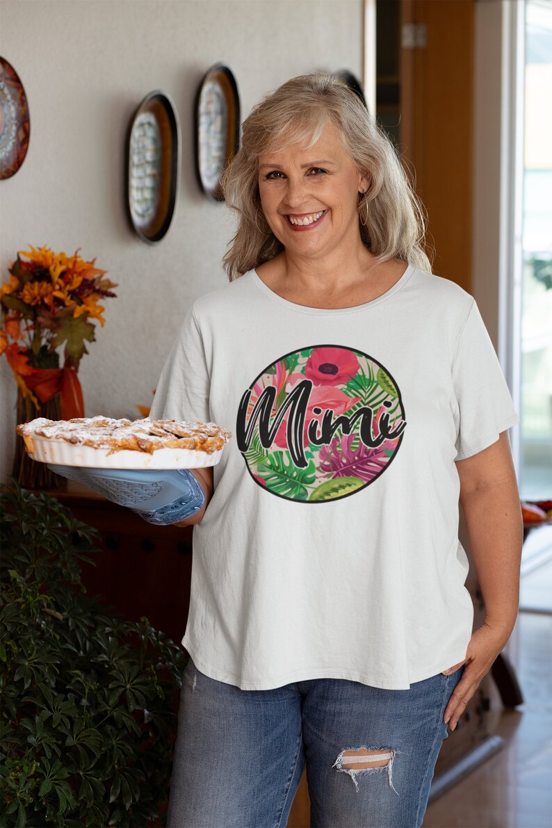 Mimi PNG Mimi Floral Pattern Sublimation Designs Downloads - Etsy