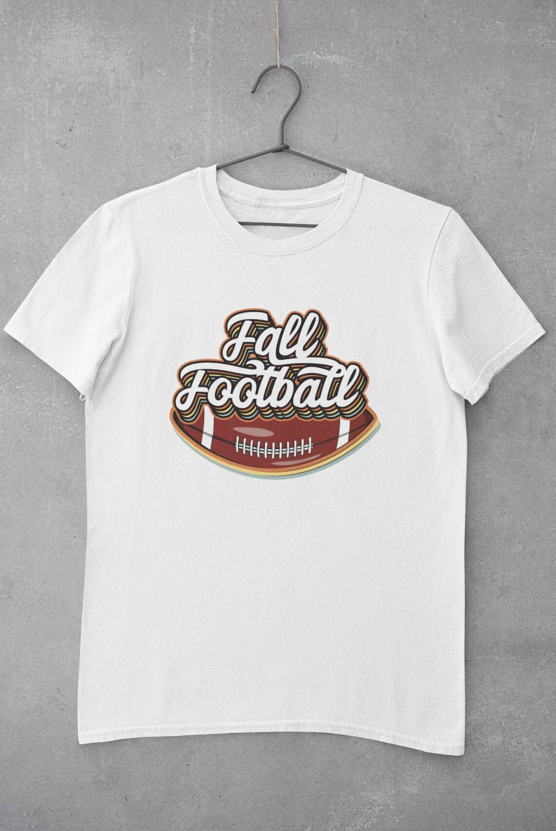 Retro Fall Football PNG Fall Football Sublimation Designs - Etsy