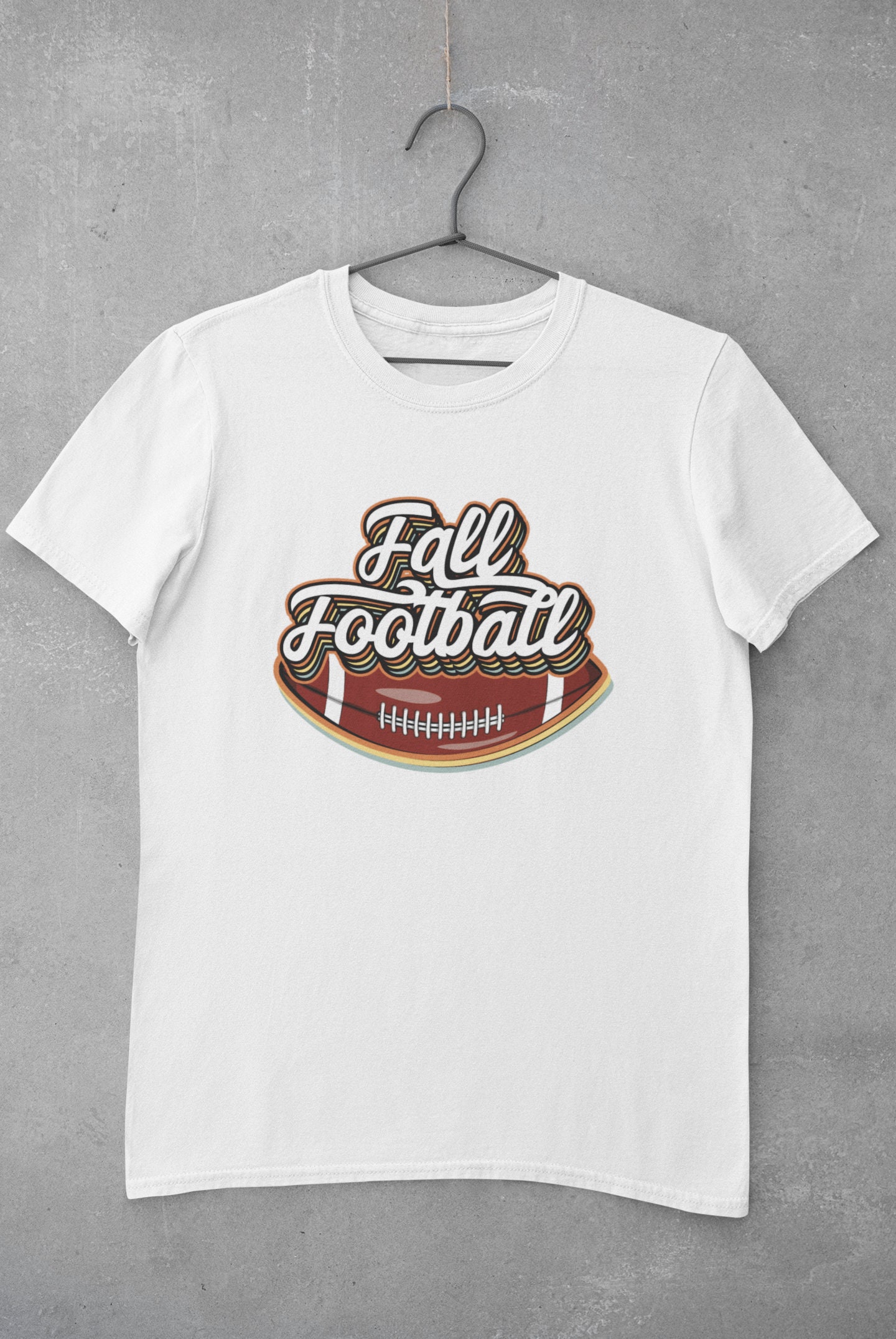 Retro Fall Football PNG Fall Football Sublimation Designs | Etsy