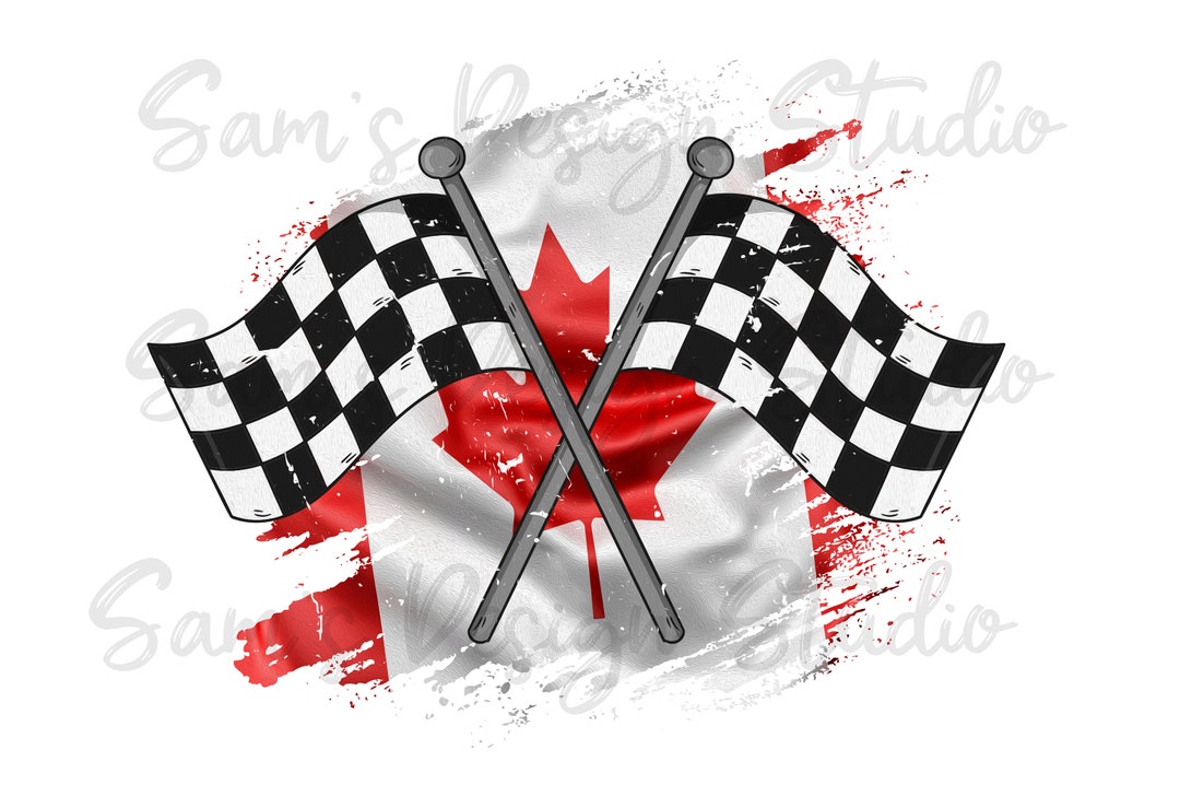Racing Canadian Flag PNG , Canada Checkered Flag Sublimation Designs ...