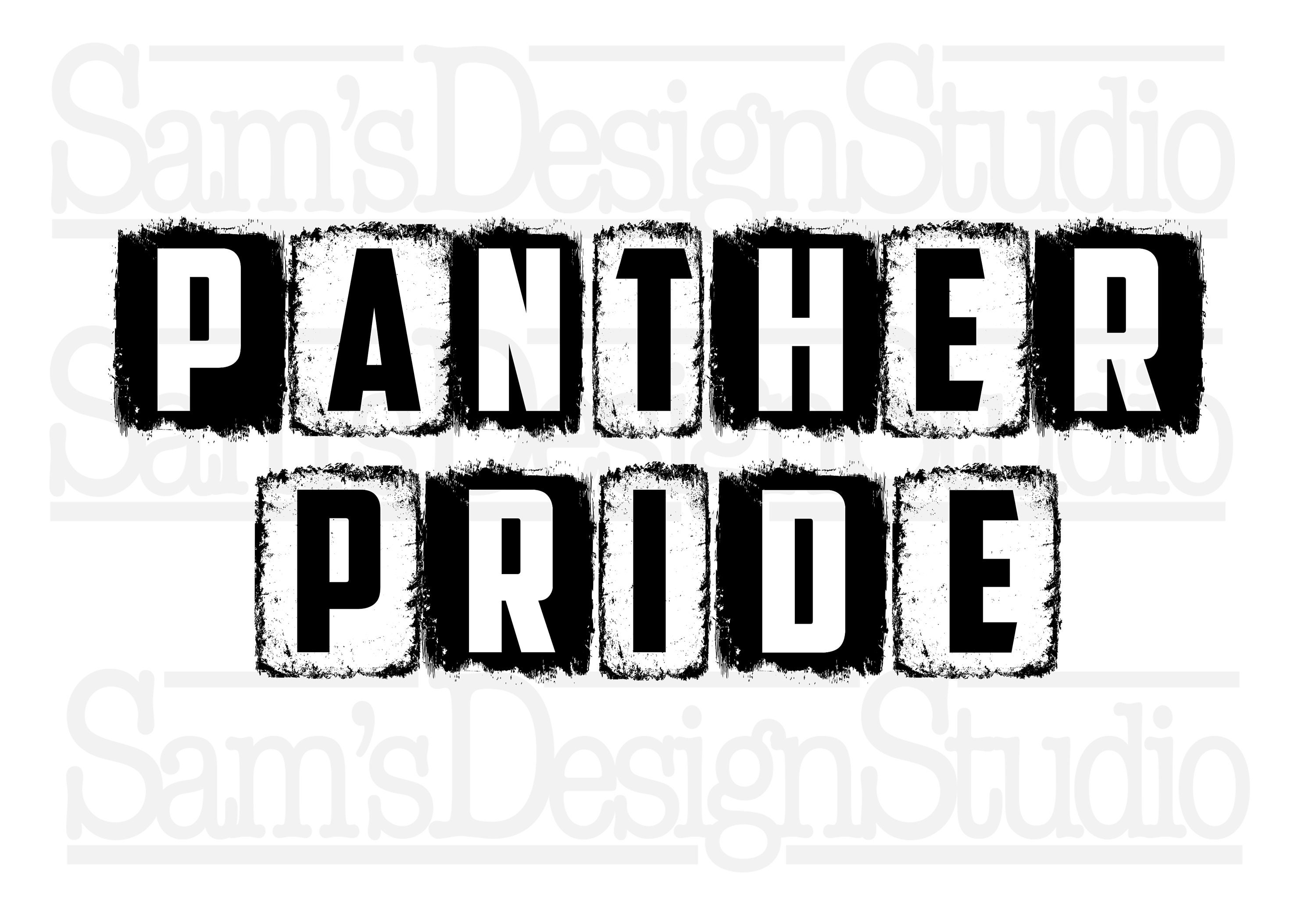 Panther Pride PNG Panther Sublimation Designs Downloads - Etsy Canada
