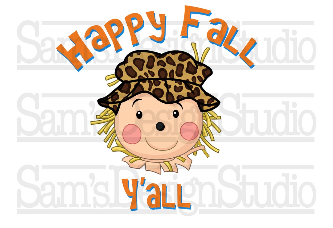 Happy Fall Y'all PNG , Fall Sublimation Designs Downloads Fall T Shirt ...