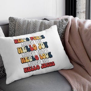 Retro Christian Png , Jesus Png , Hello Peace Hello Joy Hello Love ...