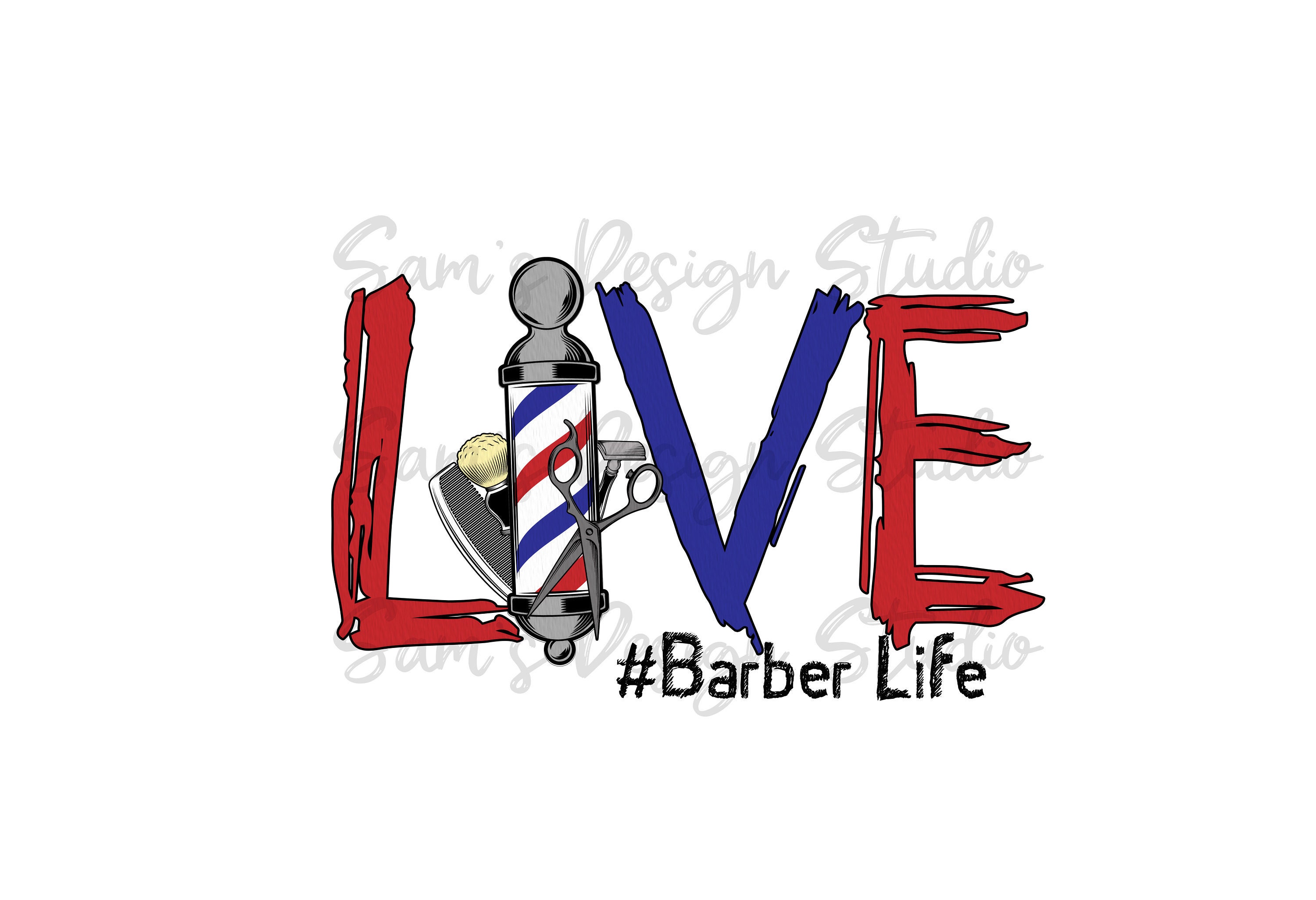 Barber Life Logo