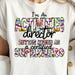 Activities Director Appreciation Floral PNG: Staff Thank You Gift ...