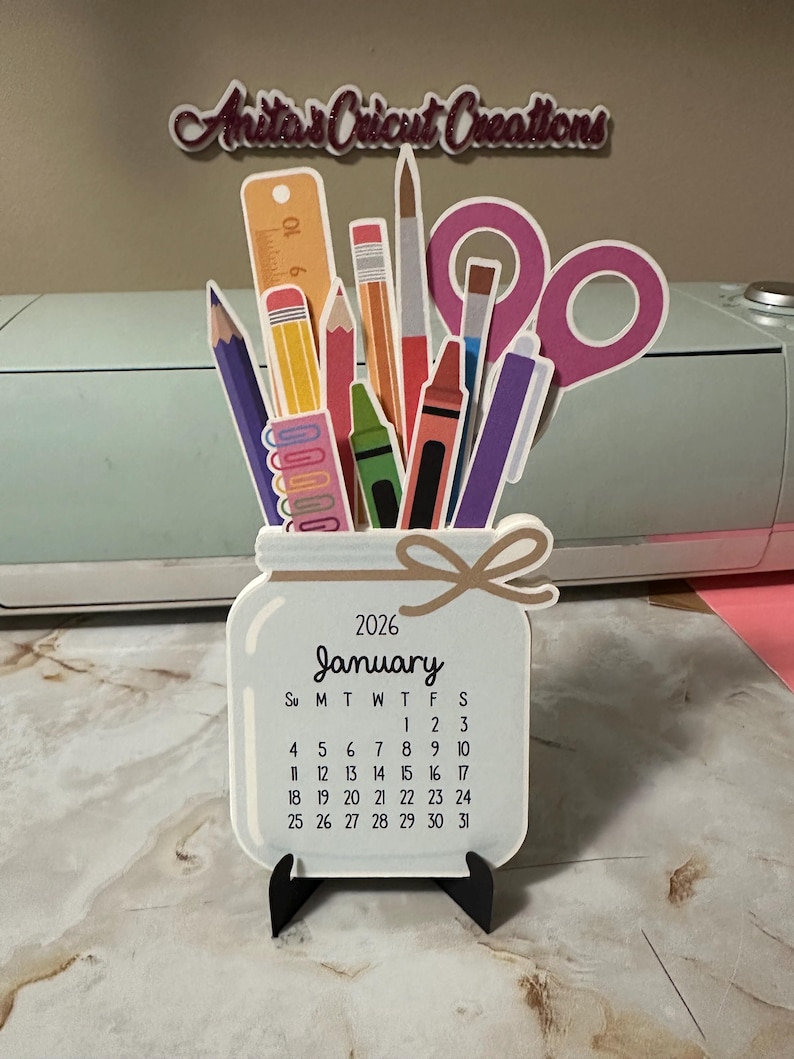 2026 Classroom Desk Calendar - Etsy
