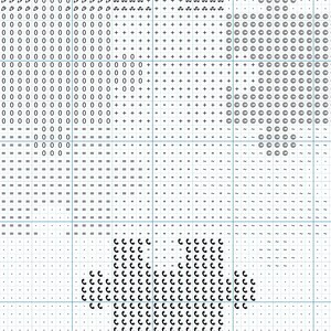 Colorful Puzzle Cross Stitch Pattern PDF, Easy Modern Xstitch Chart for ...