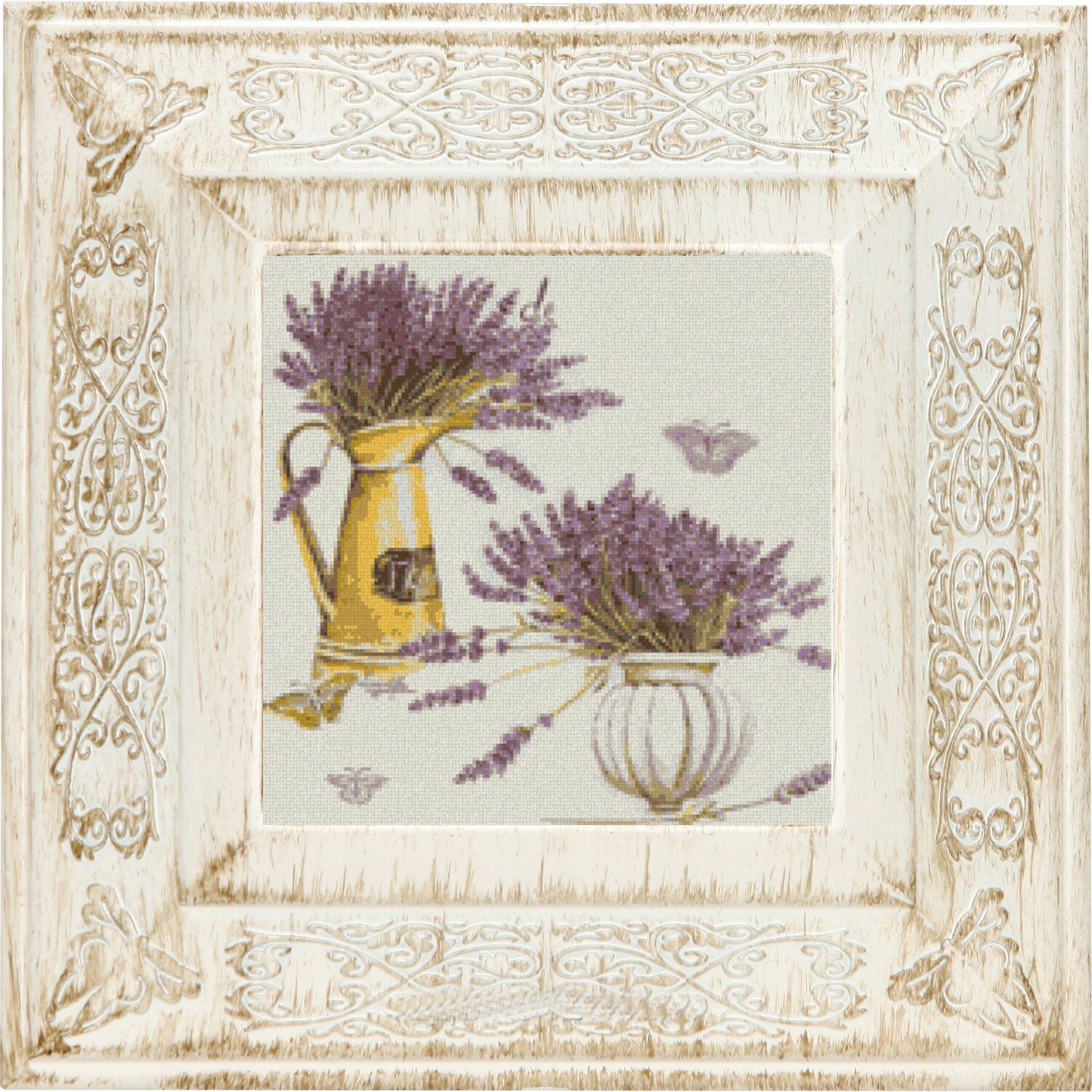 Lavender Bouquet Cross Stitch Pattern for Provence Embroidery | Etsy