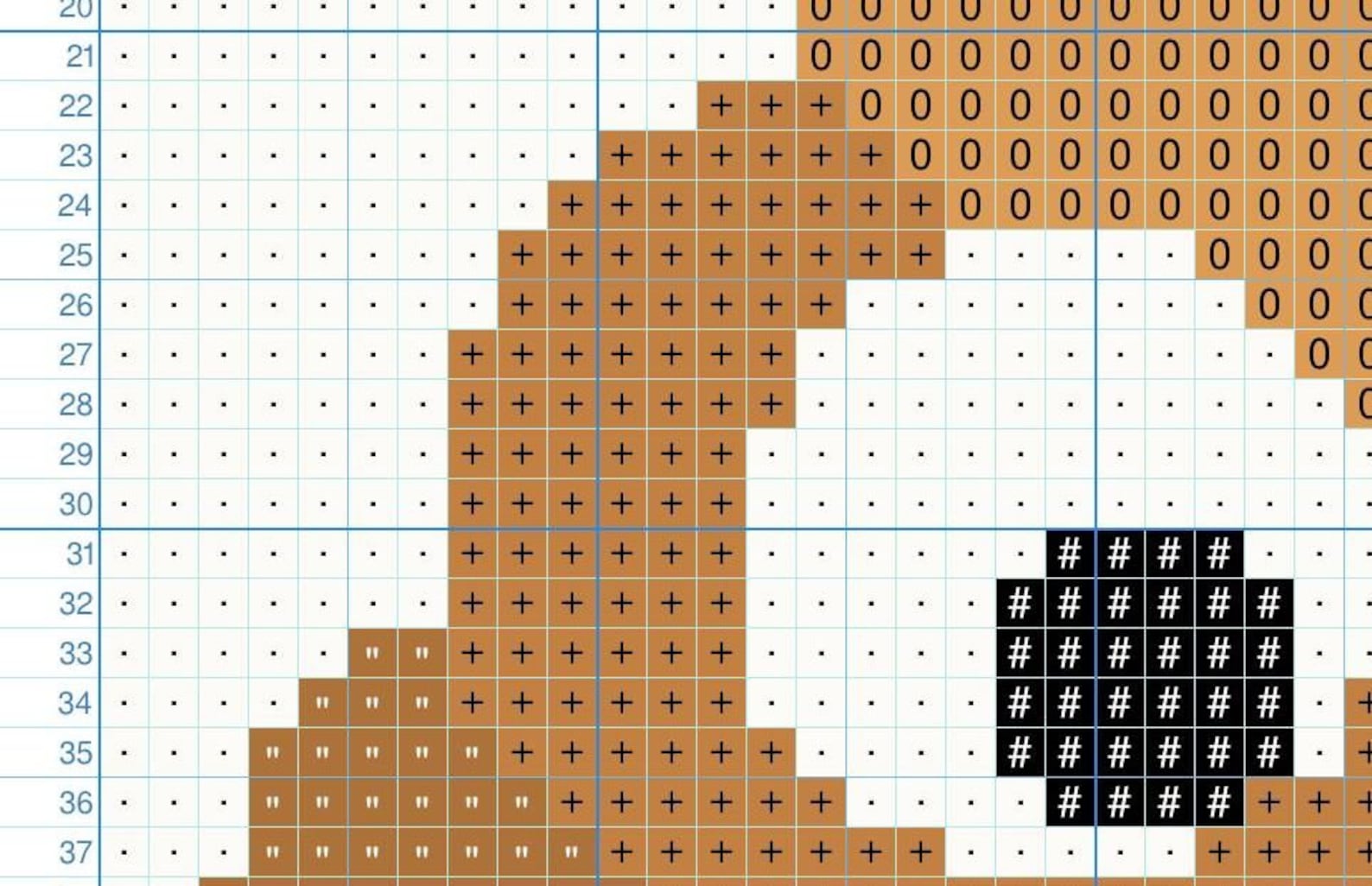 Poop Emoji Cross Stitch Pattern PDF Funny Cross Stitch | Etsy