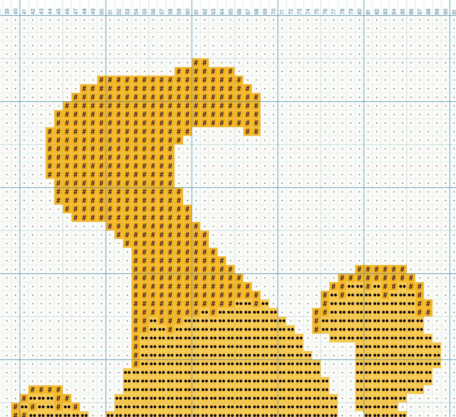 Bonfire Cross Stitch Pattern PDF - Easy Xstitch Chart for Embroidery ...