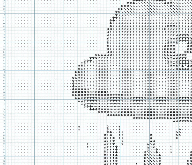 Rainbow Unicorn Cloud Cross Stitch Pattern Fantasy Cloudlet - Etsy