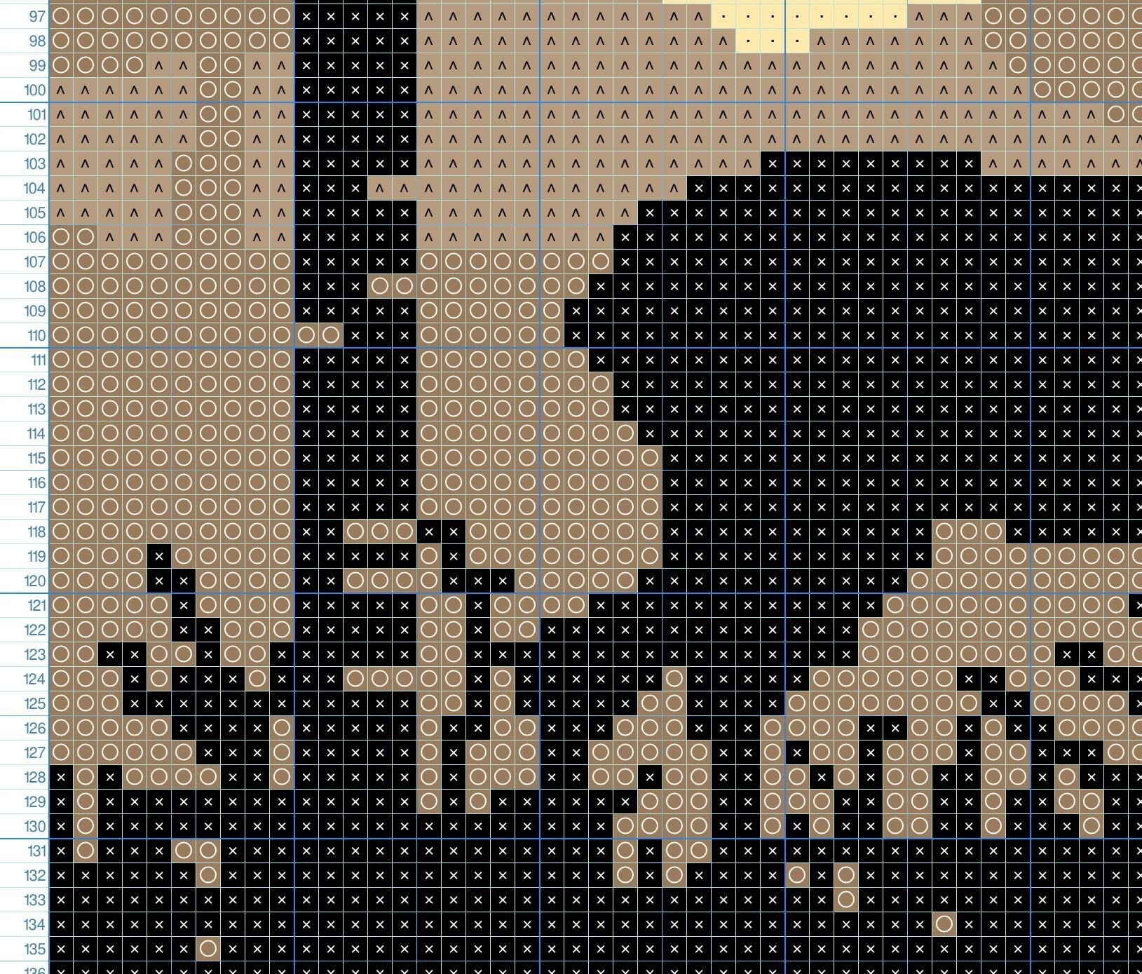 Deer Xstitch Pattern: Modern Xstitch Chart for Embroidery Hoop | Etsy