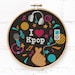 I Love K-pop Cross Stitch Pattern PDF for Korean Music Fans - Etsy
