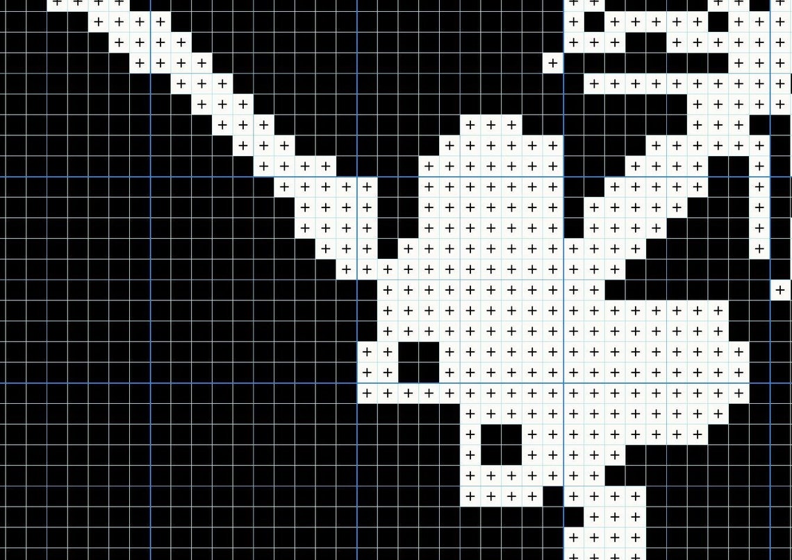 Human Skeleton Cross Stitch Pattern PDF Bones Embroidery - Etsy