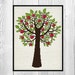 Apple-tree Cross Stitch Pattern PDF, Red Apples Embroidery Picture - Etsy