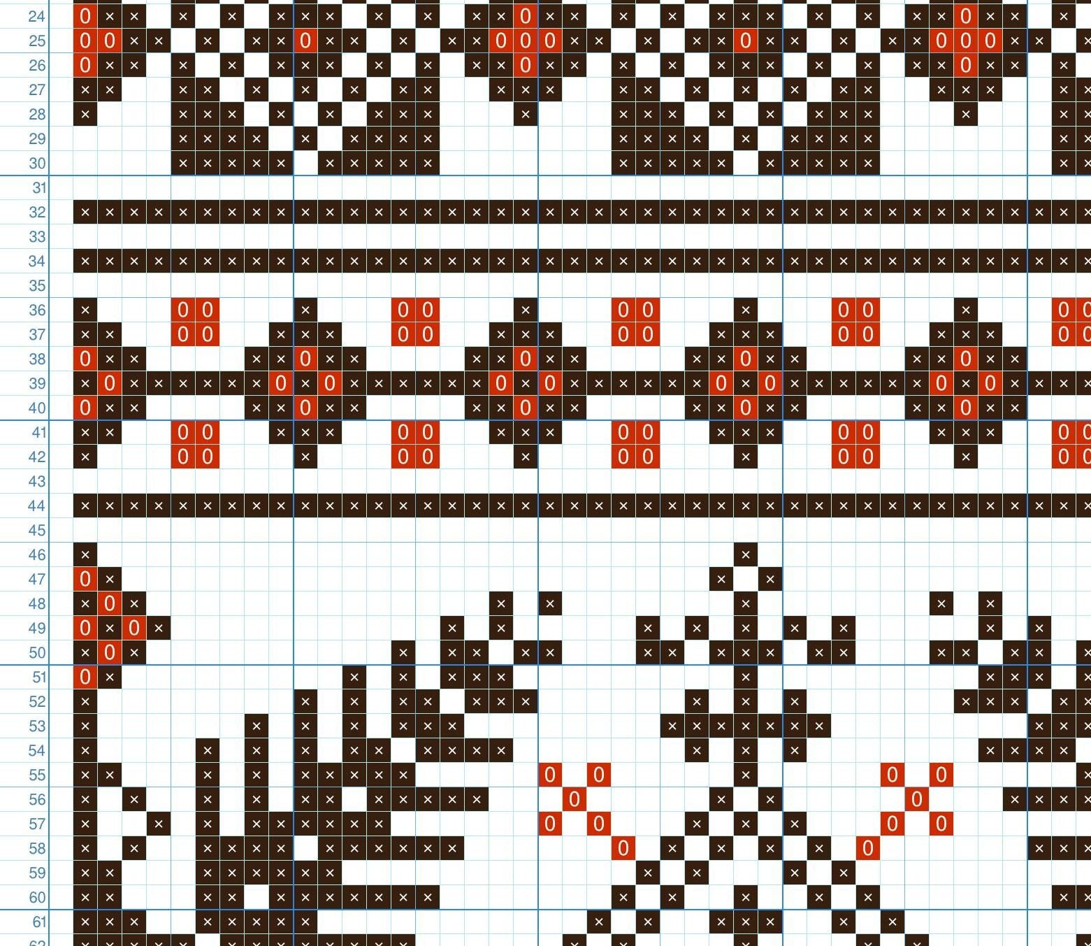 Abstract seamless geometric cross stitch pattern PDF for | Etsy