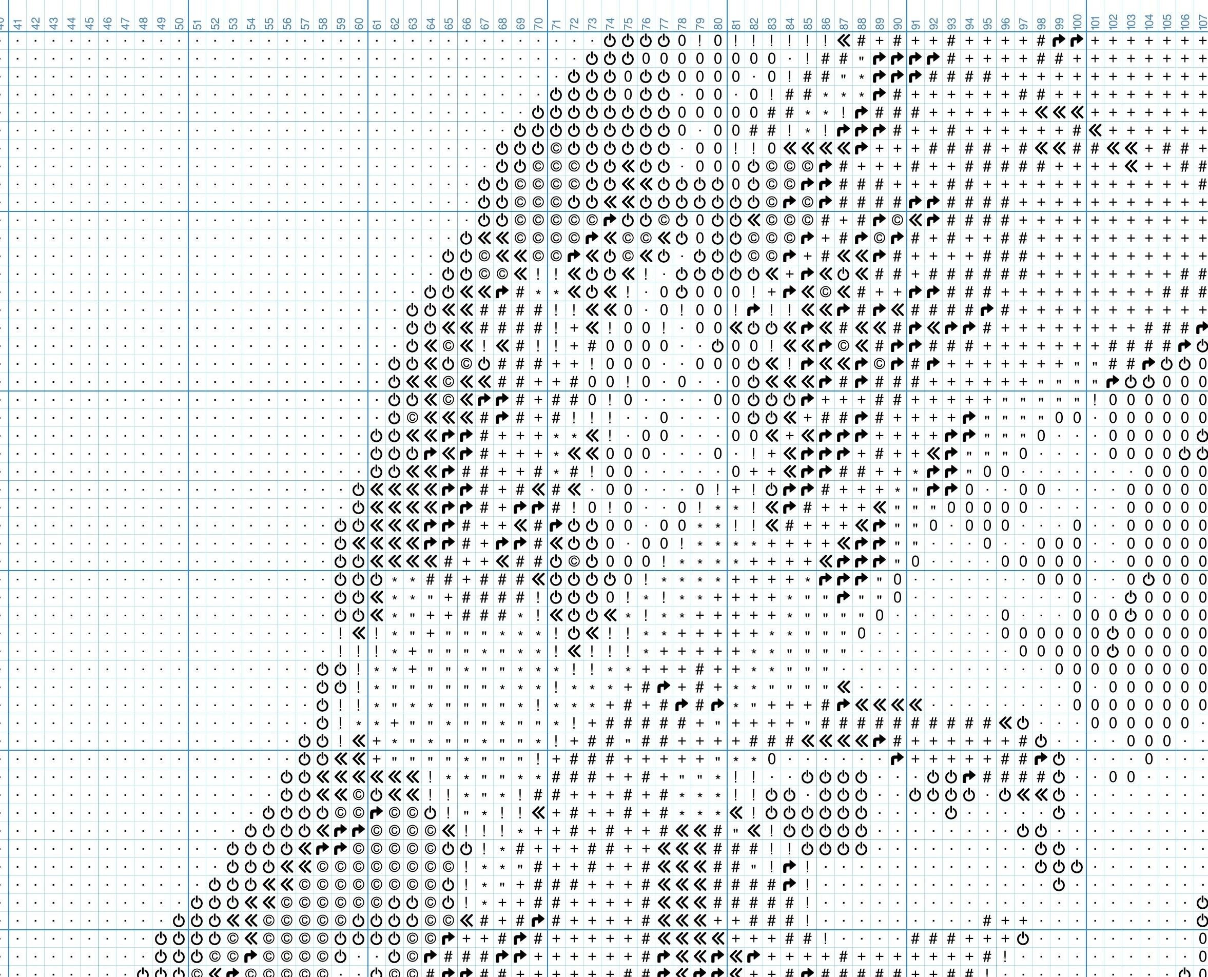 Abstract Colorful Woman's Portrait Cross Stitch Pattern | Etsy