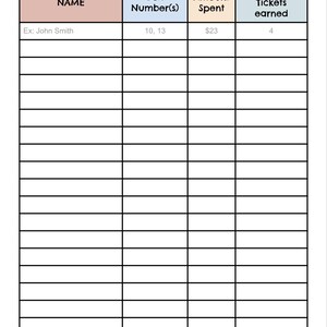 Color Guard Fundraiser Digital Pick a Date to Donate Calendar - Etsy