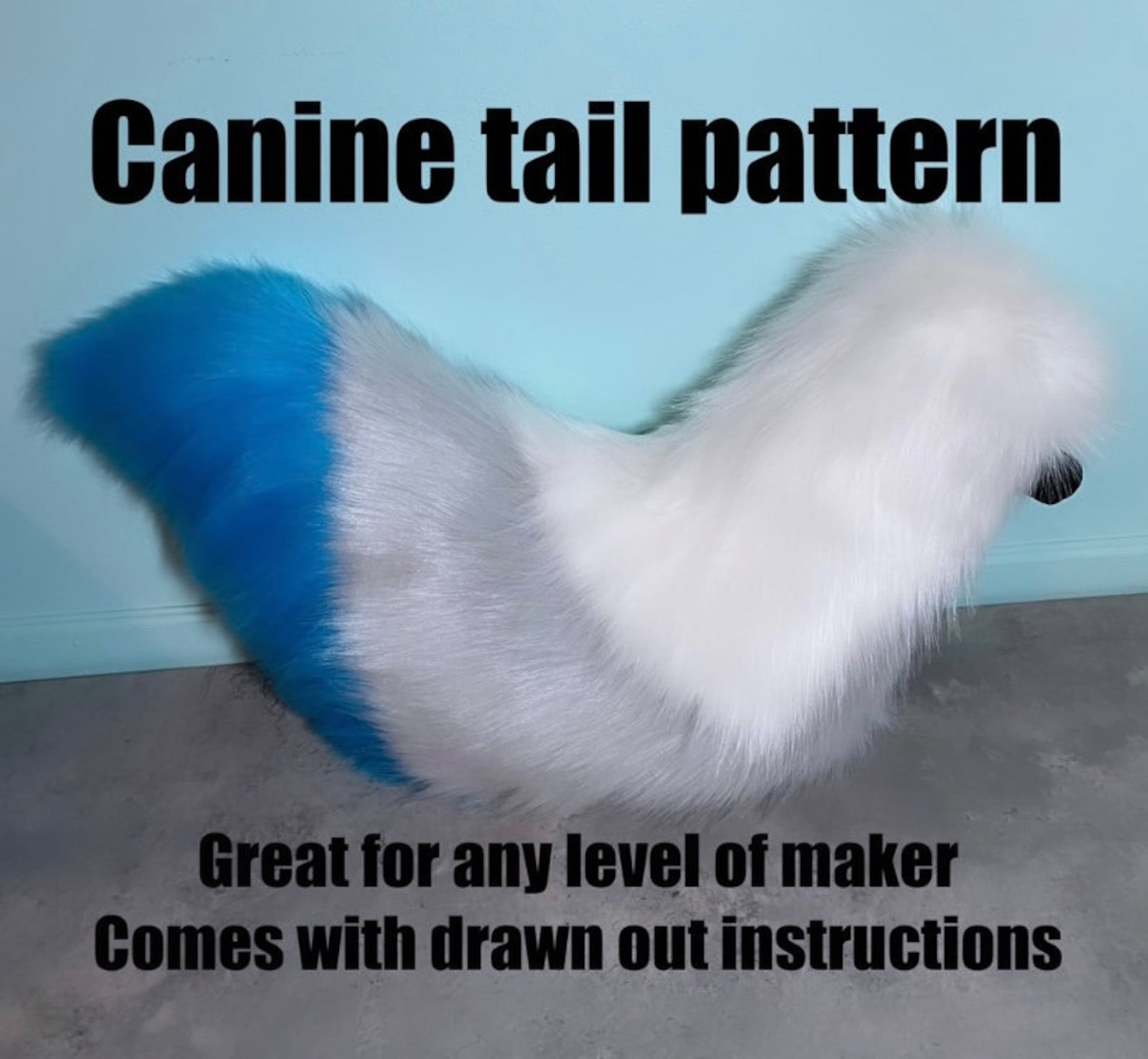 Tail Pattern Large (digital Download) - Etsy Canada