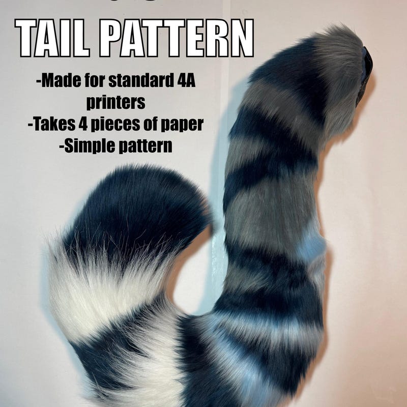 Furry Cat Tail - Etsy