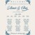 Mirror Table Plan/ Wedding Table Plan / Mirror Seating Plan/ Wedding ...