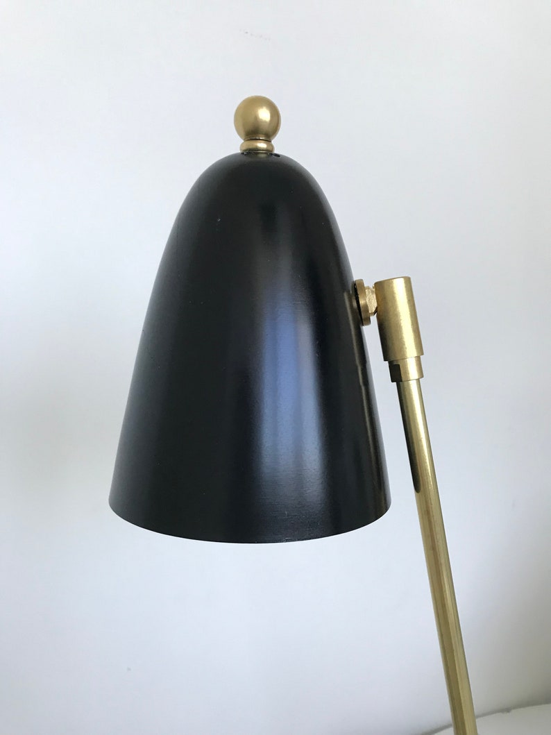 MOUILLE SCONCE-CEILING Lamp Black Adjustable Mid-century Arteluce Eames ...