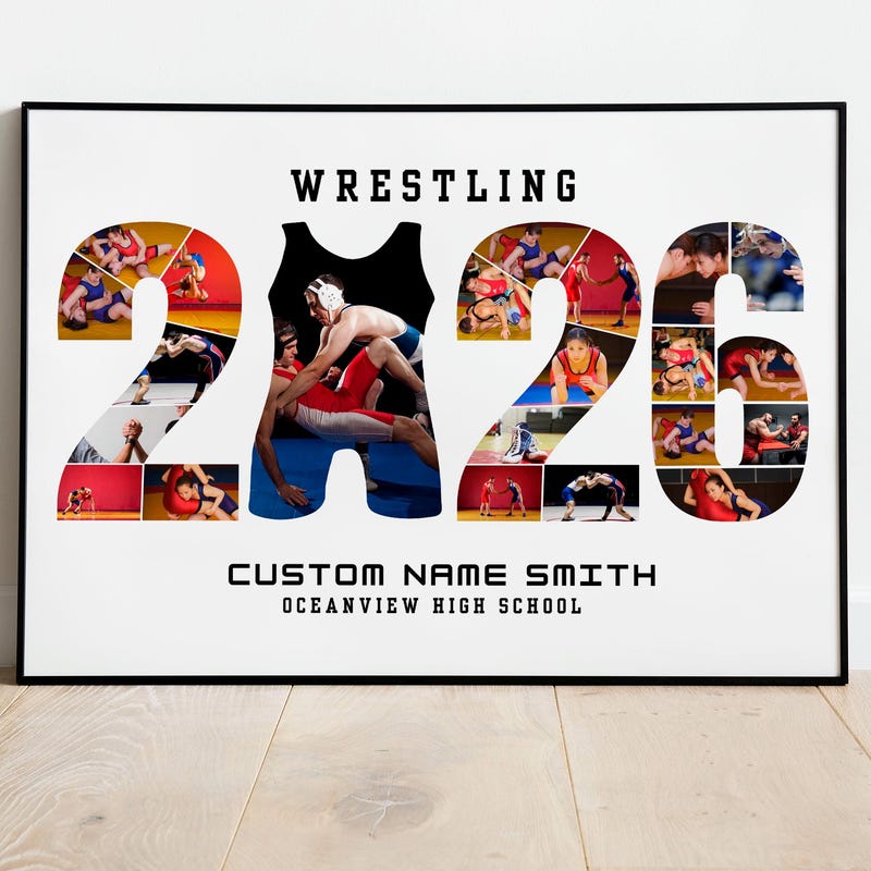 Custom Wrestling Picture - Etsy