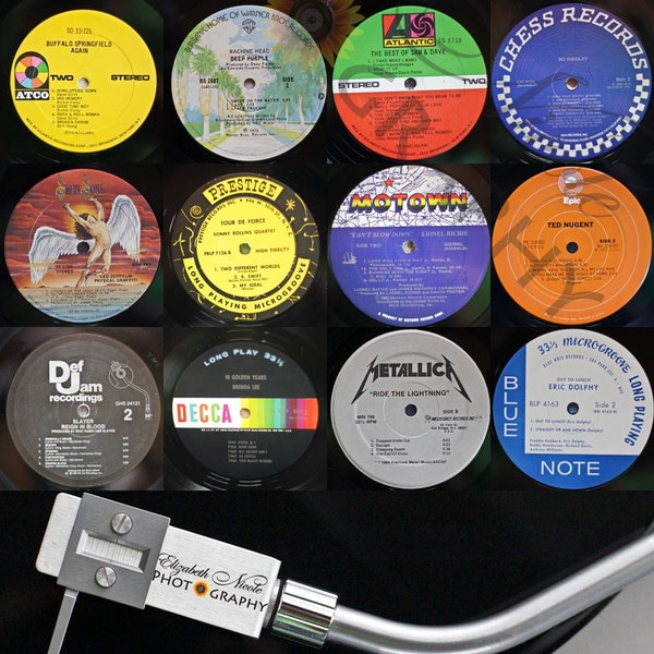 Vinyl Record Label - Etsy