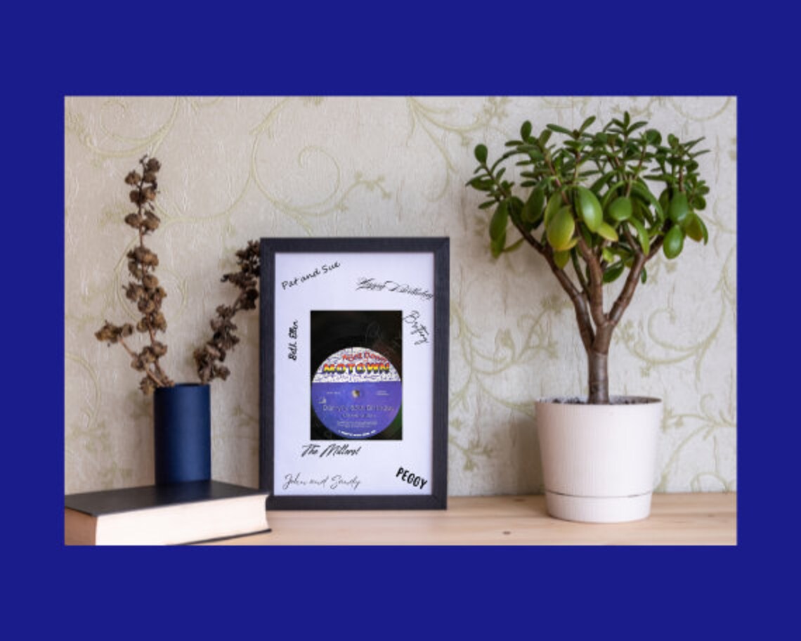 Motown Personalized/custom Record Label Birthday Celebration ...