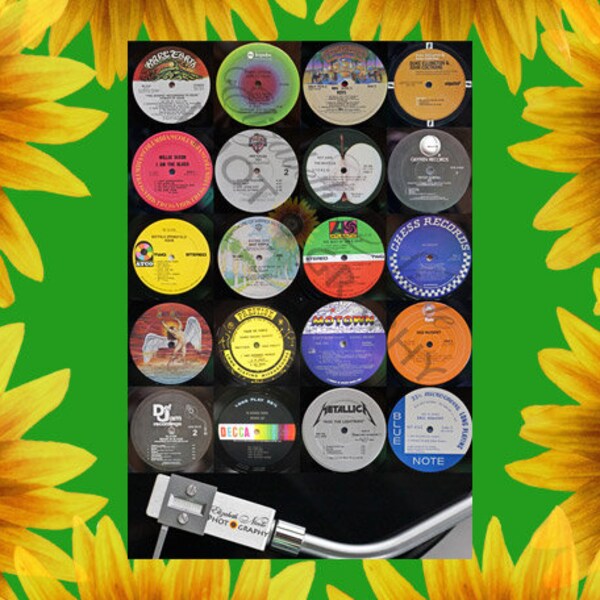 Vinyl Record Label - Etsy