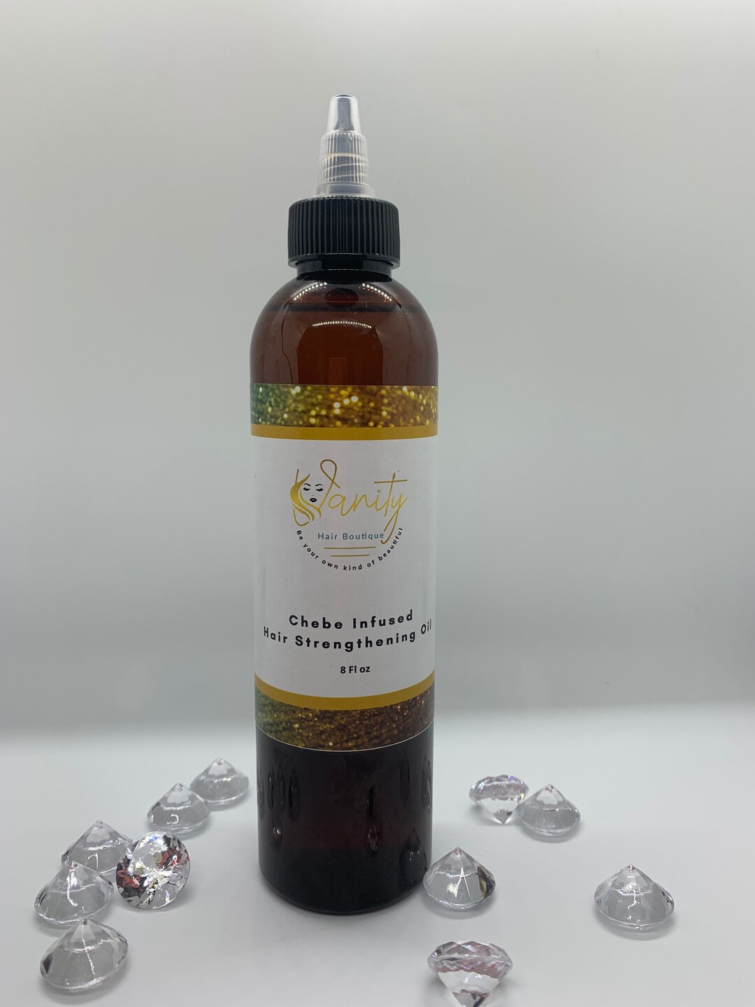 Hair Growth Oil - Chebe Infused Hair Strengthening Oil - Fenugreek ...