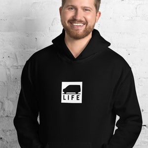 Van Life Hooded Sweatshirt, Van Life Hoodie, Unisex Van Life Hoodie ...