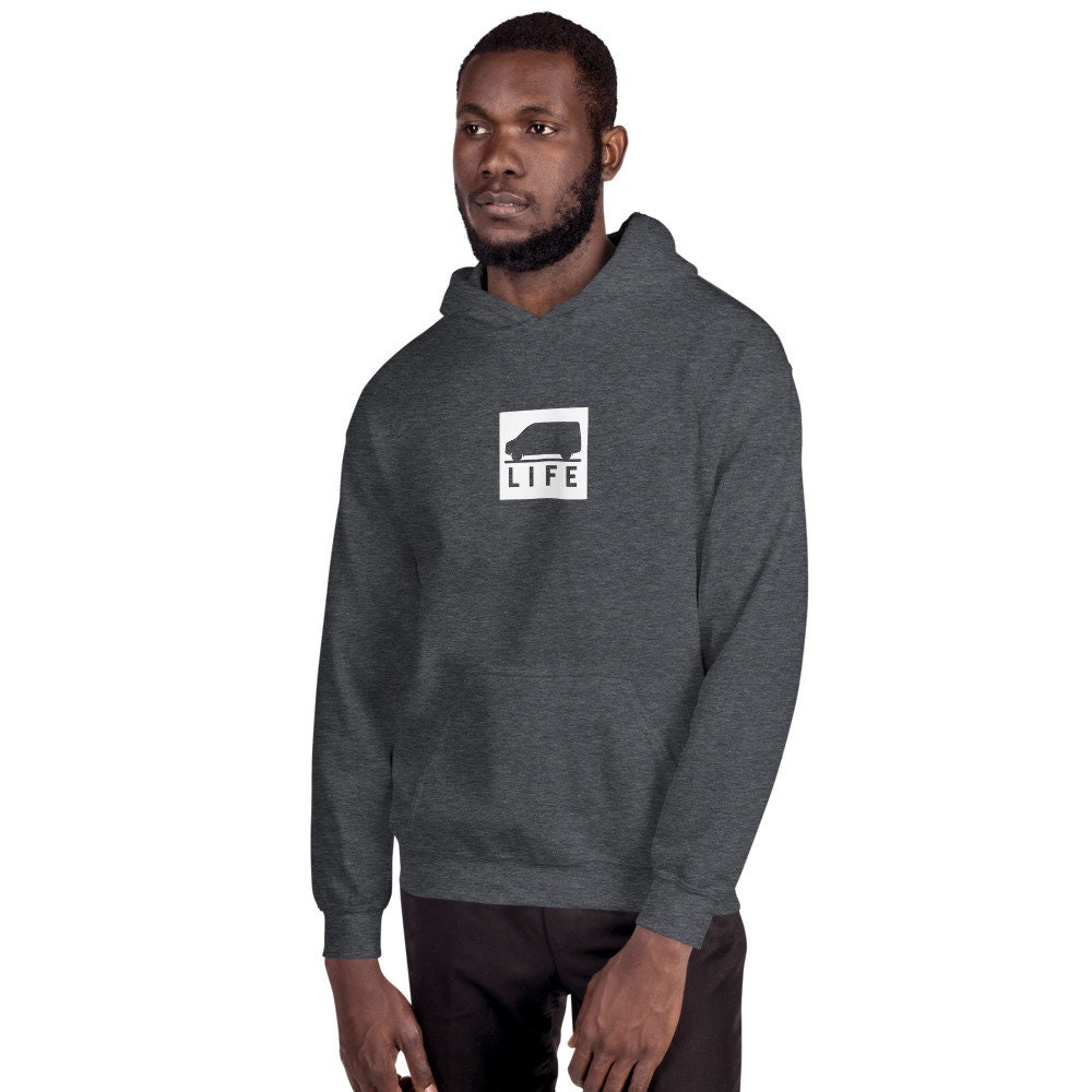Van Life Hooded Sweatshirt, Van Life Hoodie, Unisex Van Life Hoodie ...