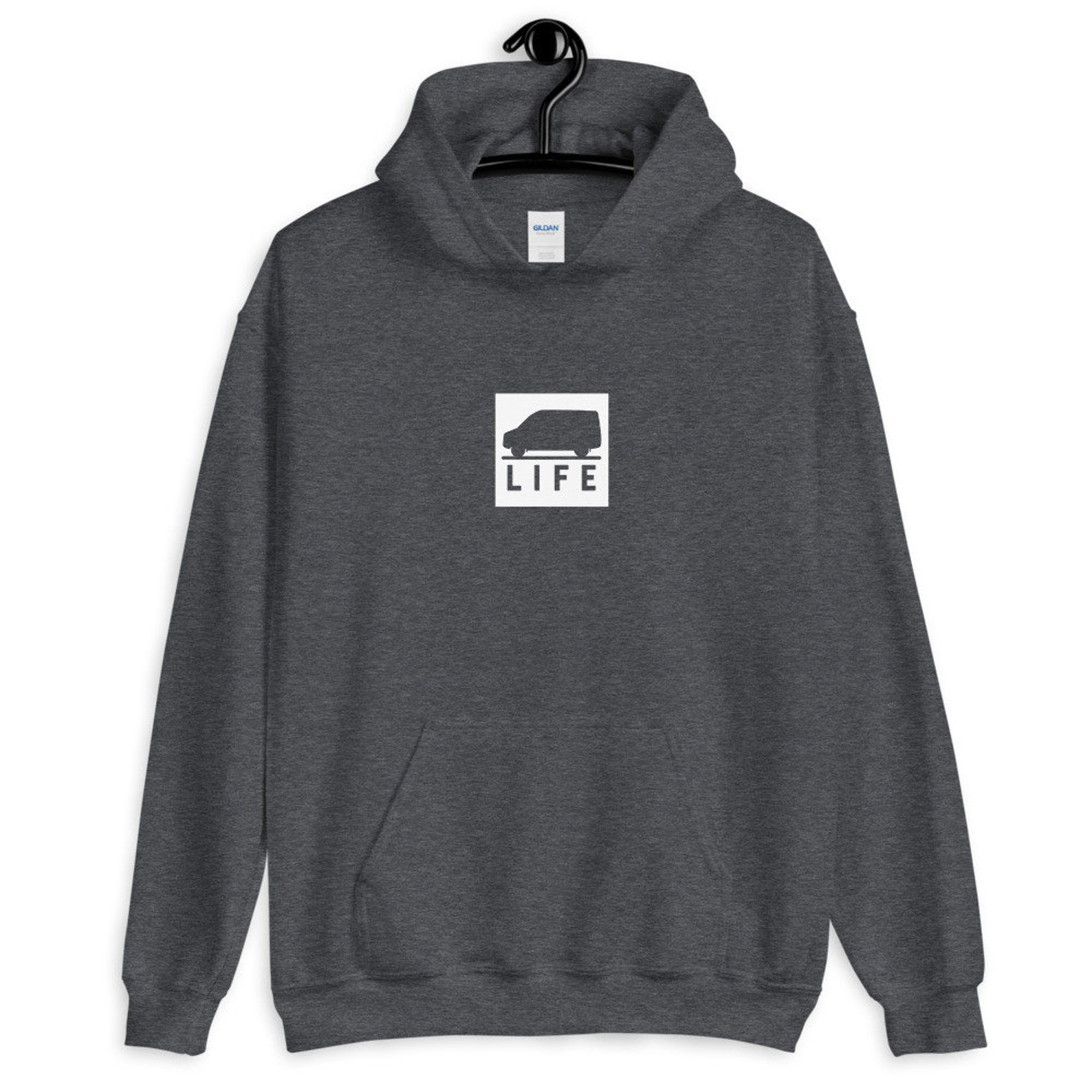 Van Life Hooded Sweatshirt, Van Life Hoodie, Unisex Van Life Hoodie ...