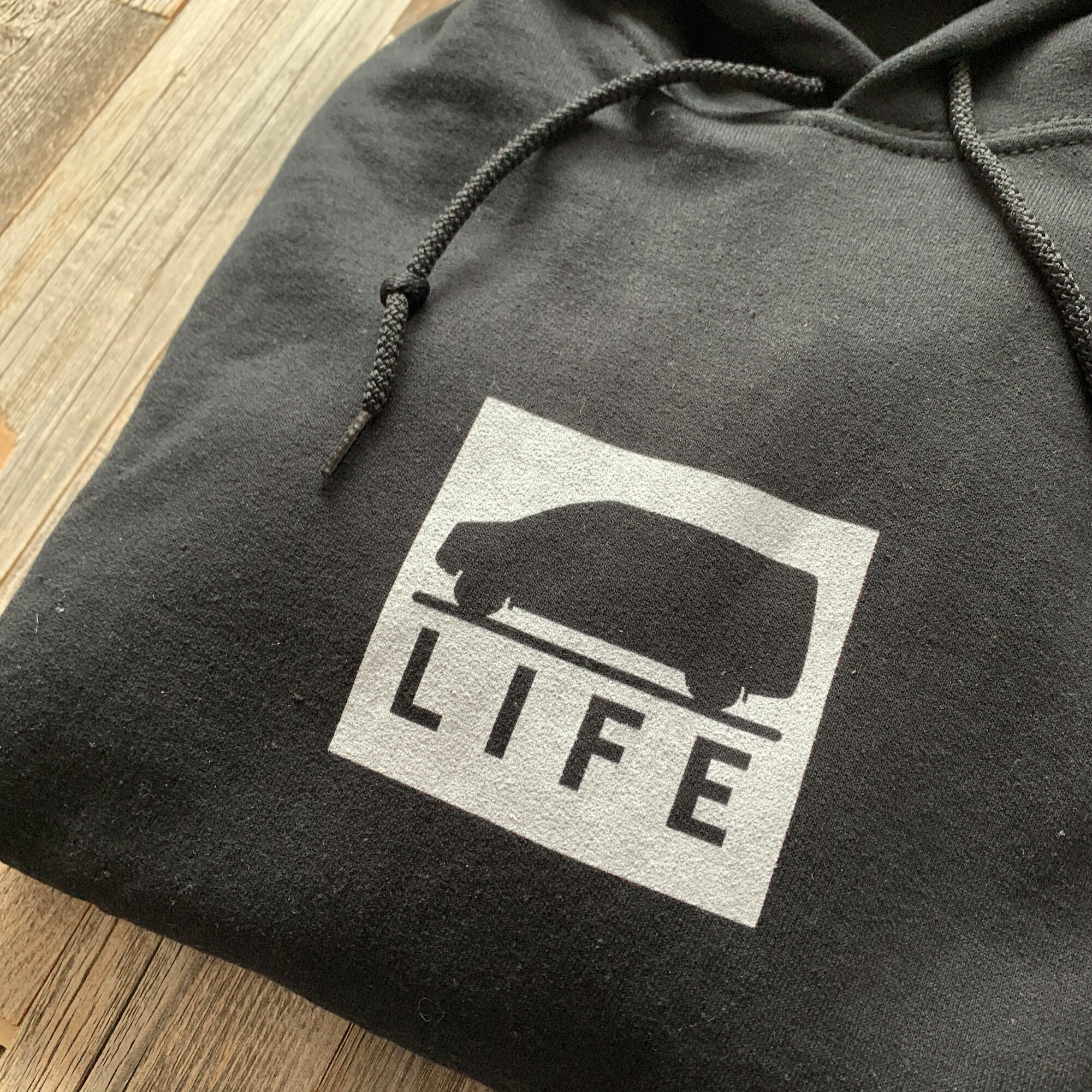 Van Life Hooded Sweatshirt, Van Life Hoodie, Unisex Van Life Hoodie ...