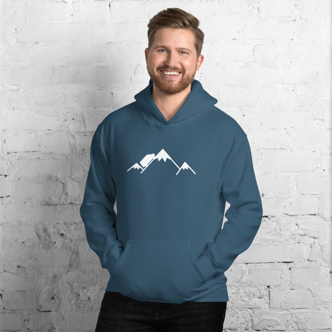 Snowy Mountain Van Hoodie, Van Life, Mercedes Sprinter Van, Sprinter ...